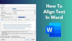 How To Align Text In Word Definitive Guide 2024