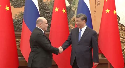 Өнгөрөгч лхагва гарагт БНХАУ ын дарга Ши Жиньпин ОХУ ын ерөнхий сайд Михайл Мишустинийг хүлээн