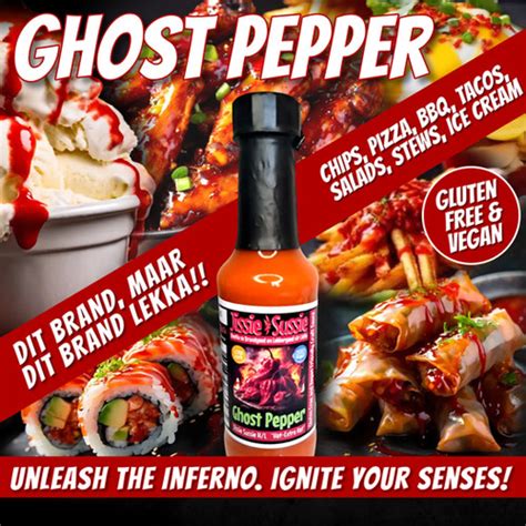 Ghost Pepper 125ml Hl Extra Hot Jissie Sussie