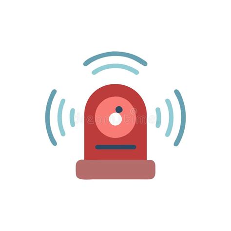 Reliable Security Alarm System For Protection Stock Illustration