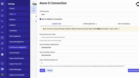 Azure Devops Integration 🔄 Test Management Rtestomatio