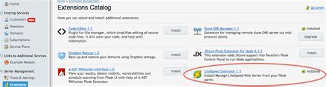 Litespeeds Plesk Extension Now Available In Plesk Extensions Catalog ⋆ Litespeed Blog