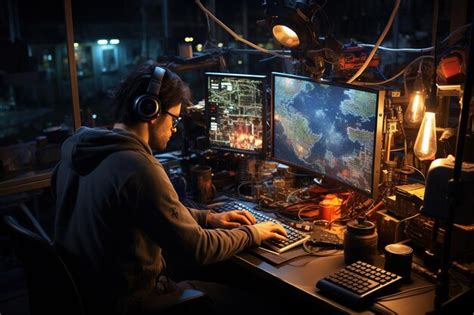 Software Engineer Designer Game Coding Generated With AI Premium AI