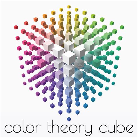 Color Theory Cube Stock Illustrations 141 Color Theory Cube Stock