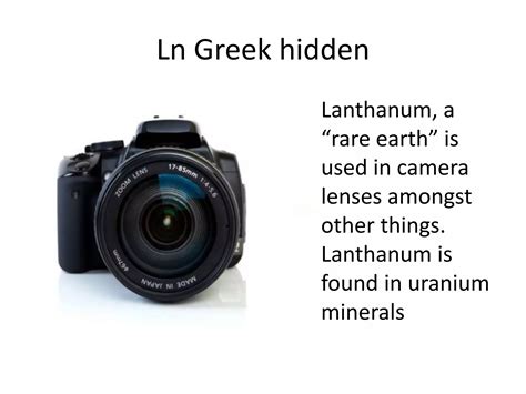 F Block Element PPTX