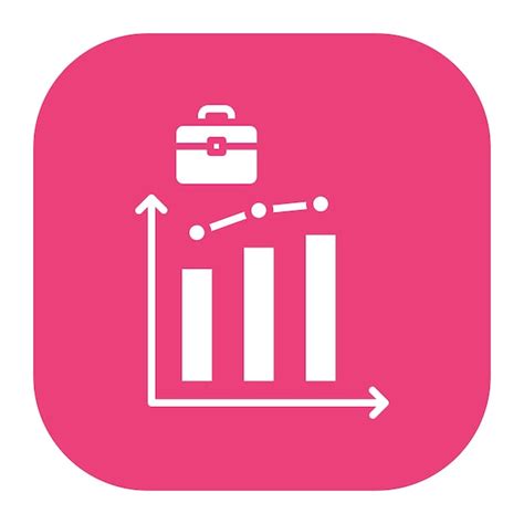 성장 다이어그램 터 일러스트레이션 프리미엄 벡터