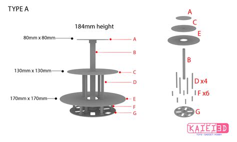 3d File Toys Layer Display Stand 🪞 ・3d Printing Template To Download・cults