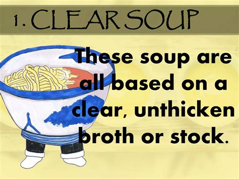 Classification Of Soup Ppt