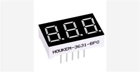 Custom 7 Segment Led Display For Microwave Oven