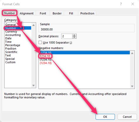 How To Show Negative Numbers In Red Color Basic Excel Tutorial