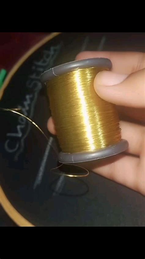 Aari Work Basicfirst Classchain Stitch😍😍😍😍😍😍😍😍 Chain Stitch Basic