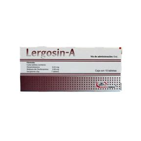 Dexametasona Clorfenamina Lergosin A 025 2 Mg Con 10 Tabletas
