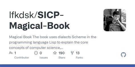 Sicp Magical Booklearnsicp5md At Master · Lfkdsksicp Magical Book
