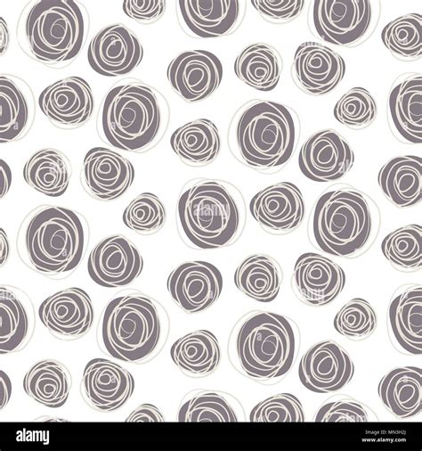 Abstract Scribble Circles Background Stock Vector Image Art Alamy