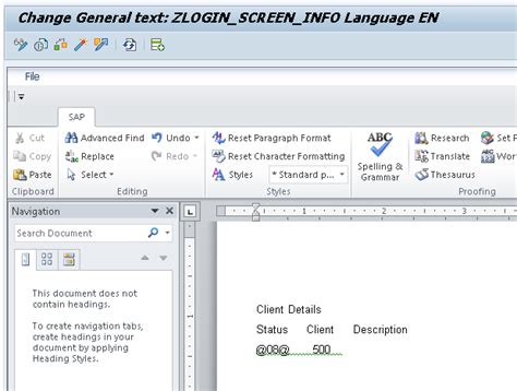 SAP Basis Administrator Blog Change The Logon Screen Message In SAP GUI