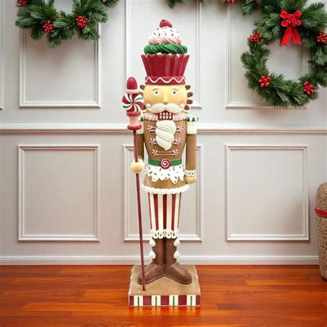 Led Gingerbread Nutcracker 152cm Granite Belt Christmas Farm