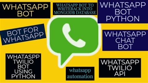whatsapp bot bot for whatsapp whatsapp bot using python whatsapp twilio bot to write into db