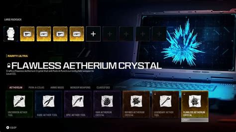 How To Unlock Flawless Aetherium Crystal Schematic In Modern Warfare 3 Zombies
