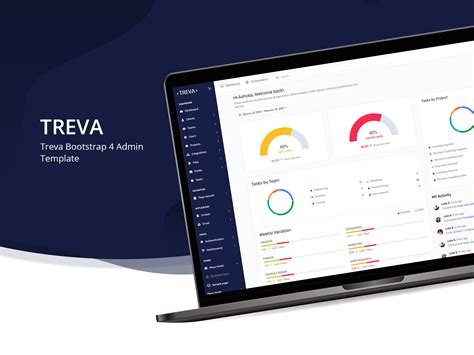 Treva Bootstrap 4 Admin Template And Ui Kit By Codedthemes On Dribbble