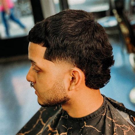 Taper Haircut With Lineup Curly Hair