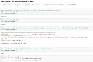 Listas No Python M Todos Para Trabalhar As Listas