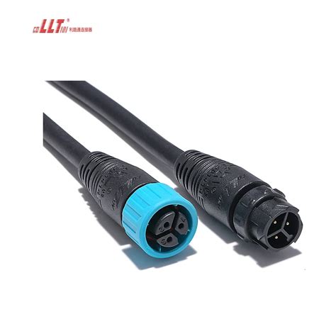 Ip65 Ip67 Ip68 M16 Cable Assembly 3 Pin Circular Cable M16 Overmolding