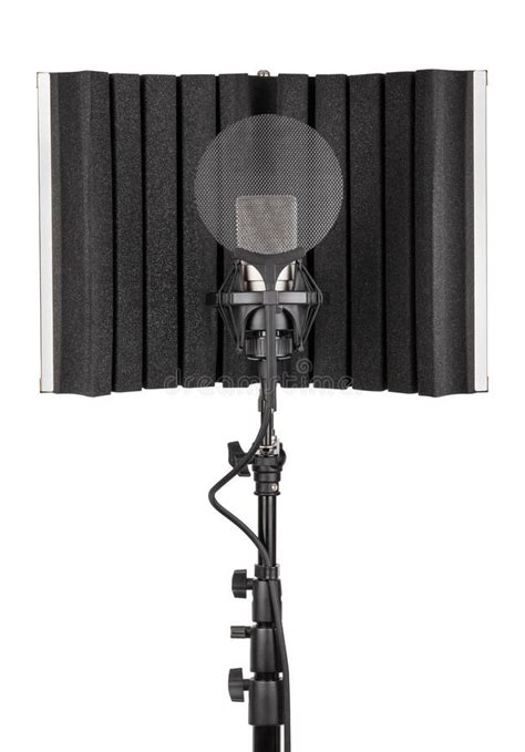 Microphone Sound Shield Path Isolated Stock Image Image Of Shield Foam 267653859