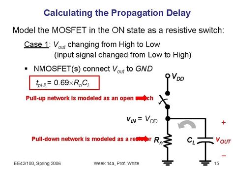 Week A Propagation Delay Of Logic Gates