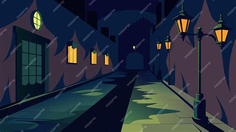 Premium Vector With The Next Step The Lights Flicker And Dim Casting