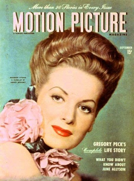 Maureen Ohara Esther Williams Motion Picture Magazine September 1947