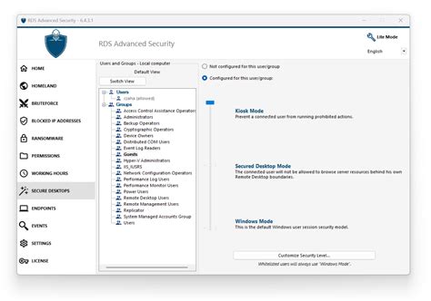 Rds Advanced Security Documentation