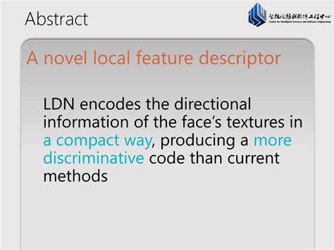 Ppt Ldp Local Directional Pattern And Ldn Local Directional Number
