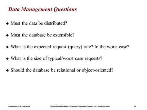 Bernd Bruegge And Allen Dutoit Object Oriented Software Engineering
