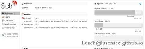 Vulfocus系列Apache Solr代码执行漏洞 CVE Lusen的小窝