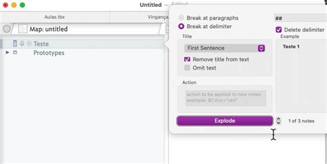 help exploding notes agents actions and automation tinderbox forum