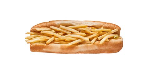 Fries Sandwich Sail In Sea