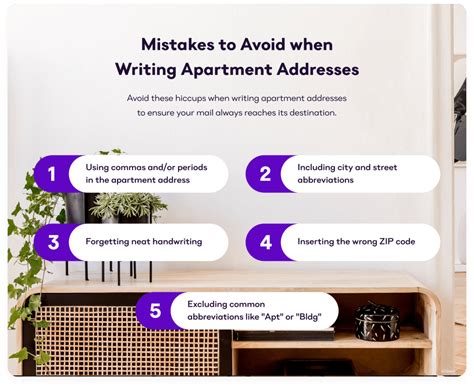 How To Write An Apartment Address Perfectly