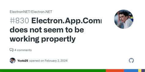 Electronappcommandlineappendswitch Does Not Seem To Be Working Propertly · Issue 830