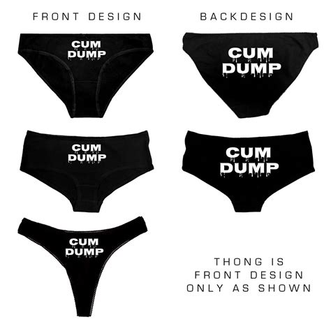 Cum Dump Panties Camilsole Set Knickers Vest Cami Thong Etsy