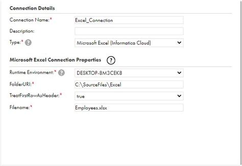 How To Read Excel Files In Informatica Cloud Iics Thinketl