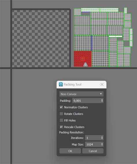 Unwrap Uvw Unfold3d Packing Respects Uv Selection And Rescale Clusters Autodesk Community