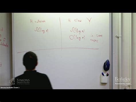 Free Video On The Instance Optimality Of Detecting Collisions And Subgraphs From Simons