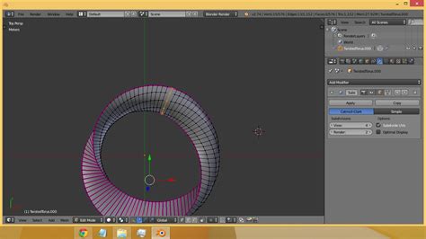 Topology How To Bridge Edge Loops With A Twist Of 5 Blender Stack