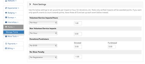 Create Manage And Edit Points Leaderboards Givepulse