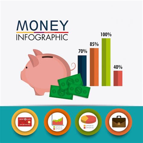 비즈니스 성장 및 비용 절감 무료 벡터