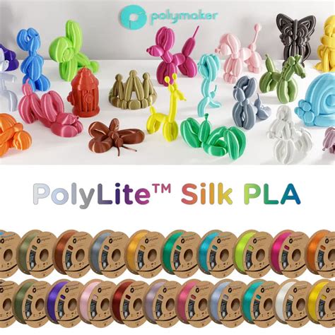Polymaker Polylite Pla Silk White Ultimate 3d Printing Store