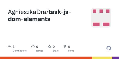 Github Agnieszkadratask Js Dom Elements