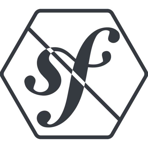 symfony icon by friconix fi htpuxl symfony thin line hexagon logo brand php framework