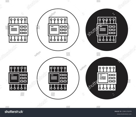 Plc Vector Icon Set Plc Vector Stock Vector Royalty Free Shutterstock