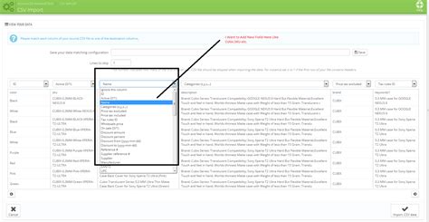 Php Prestashop New Fields Add In Import File Stack Overflow